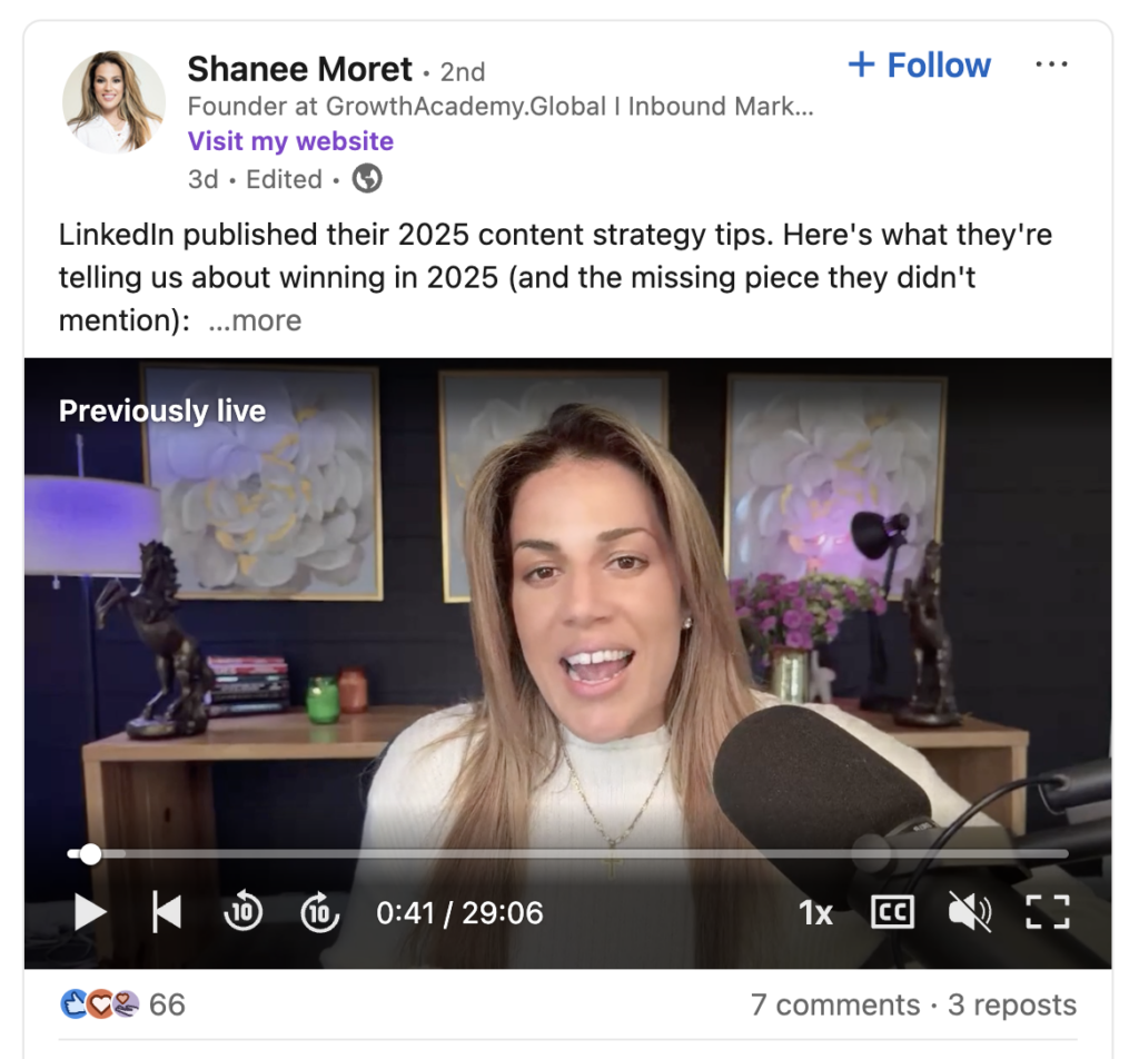Mastering LinkedIn Video: Attracting the Right Audience : Social Media ...