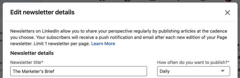 How to Use LinkedIn Newsletters: A Guide for Businesses : Social Media ...