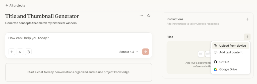 Using Claude Projects to Develop Quality Content : Social Media Examiner